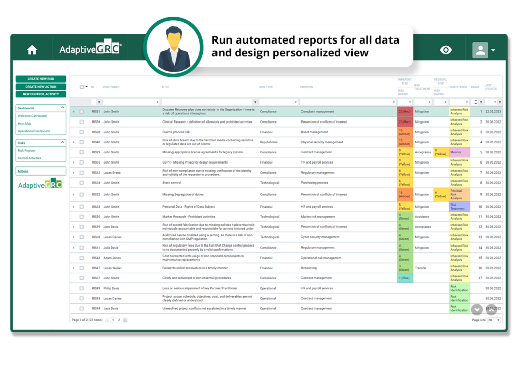Risk Management | AdaptiveGRC