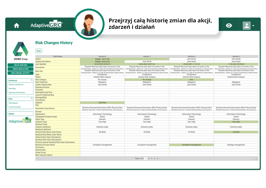 Zintegrowana platforma GRC | AdaptiveGRC